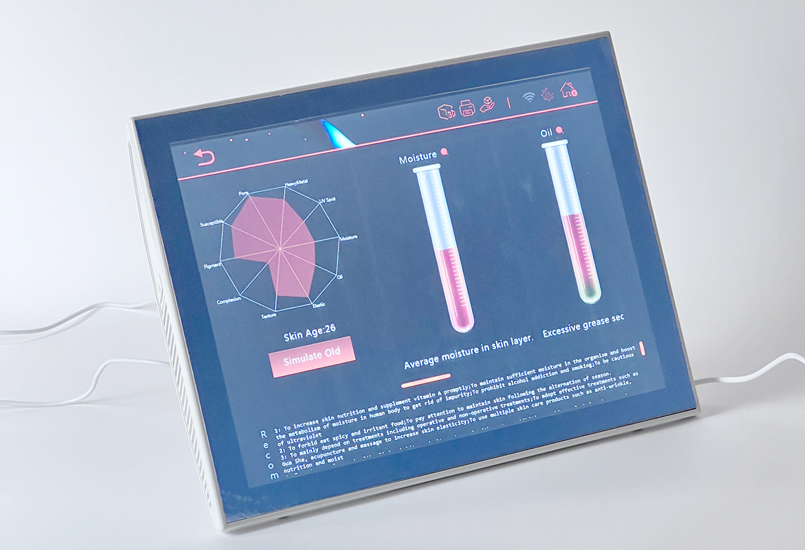AI skin analyzer
